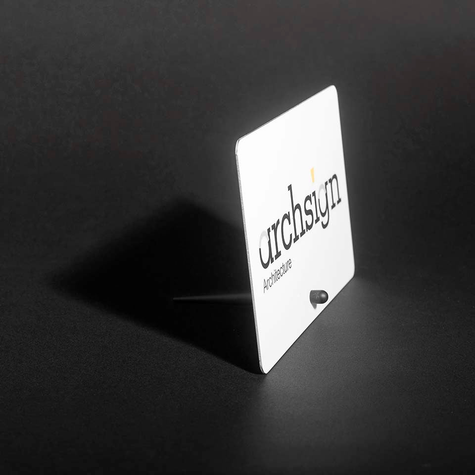 Branded Desktop Standoff - Print 2 Metal